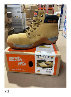 Scruffs Safety Boot T51031 Typhoon - Size 12 | eBay UK