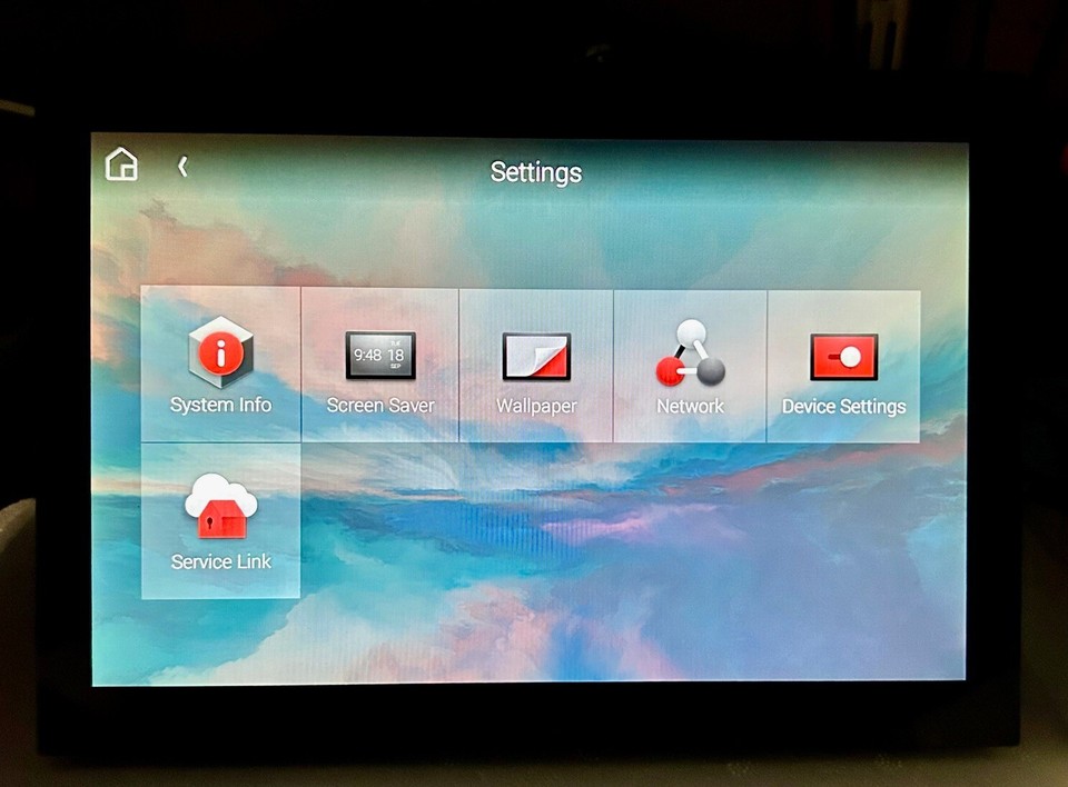 Control4 T3 In-Wall Touchscreen 7” / 10" Black / White Repair Service ...
