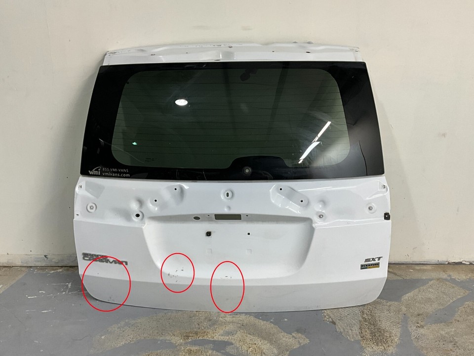 12-20 DODGE GRAND CARAVAN REAR TRUNK LID HATCH TAILGATE LIFTGATE ASSY ...