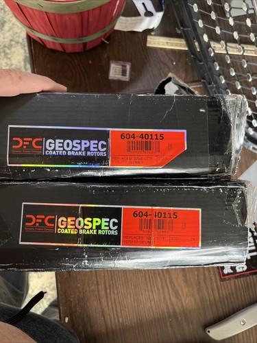 Dynamic Friction Company 604-40115 Geospec Coated Rotors (2) | eBay