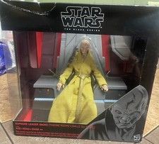 Star Wars 6" Black Series Supreme Leader Snoke & Throne