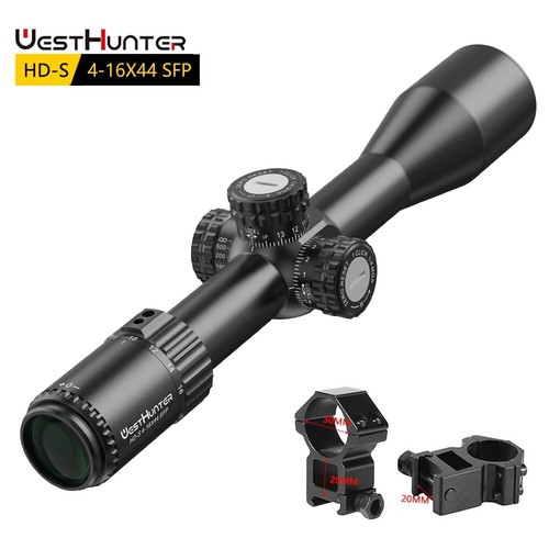 WESTHUNTER HD-S 4-16X44 SFP Rifle Scopes Side Focus 30MM Tube Hunting ...