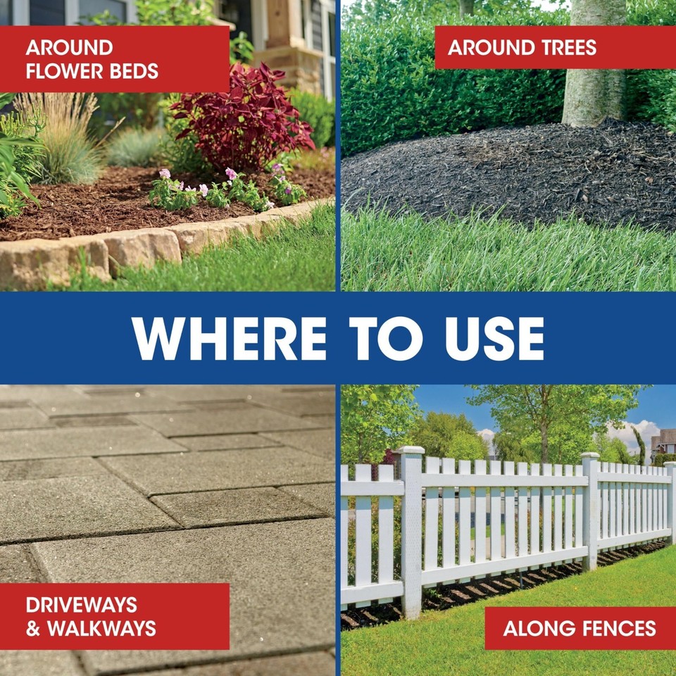 Roundup Concentrate Weed Killer - Trees, Driveways, Walkways 1.25 ...