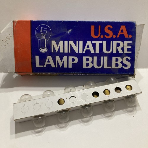 B67 USA Miniature Lamp Bulbs Box Of 10 NOS Vintage | eBay