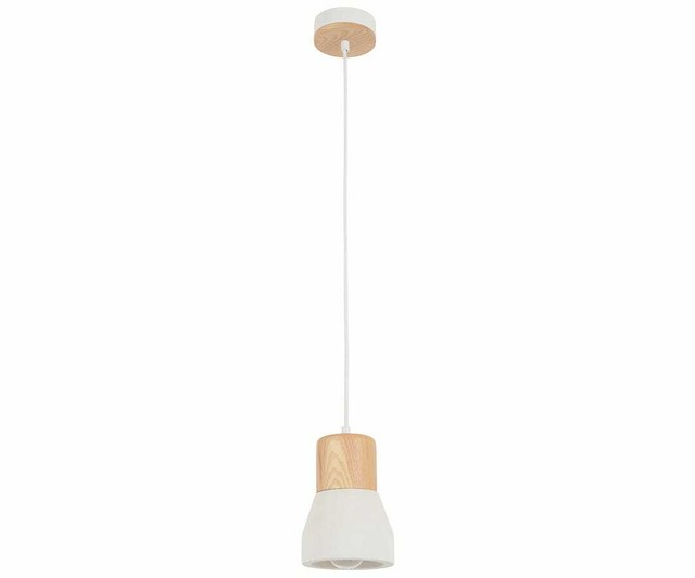 2 X Lucci Decor Pendants (monte Oak With Chalk Shade) SKU 011041 for ...