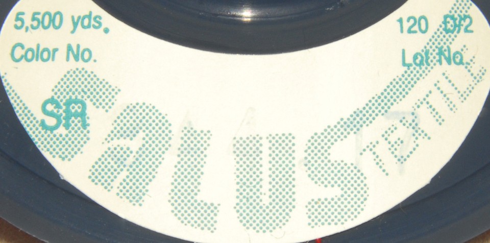 SALUS Textile - True RED - Sewing Embroidery THREAD 5,500 Yards *BRAND ...