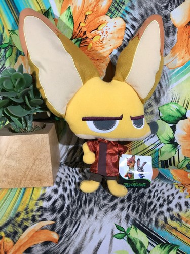 New DISNEY Zootopia FINNICK Soft Plush Toy 12" | eBay