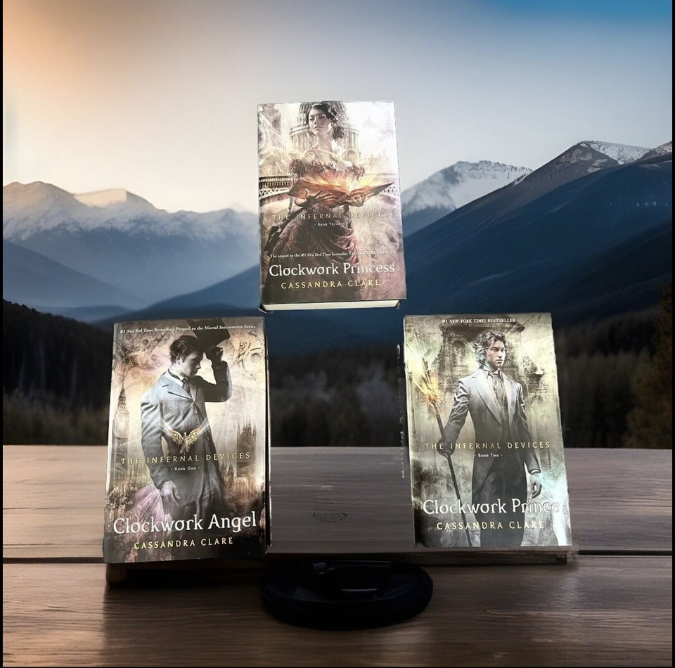The Infernal Devices Series Clockwork Angel Cassandra Clare 3 Book ...
