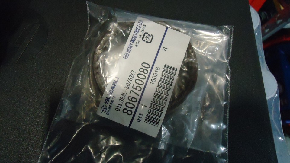 Subaru Impreza and Crosstrek Engine Crankshaft Seal - 806750080 | eBay
