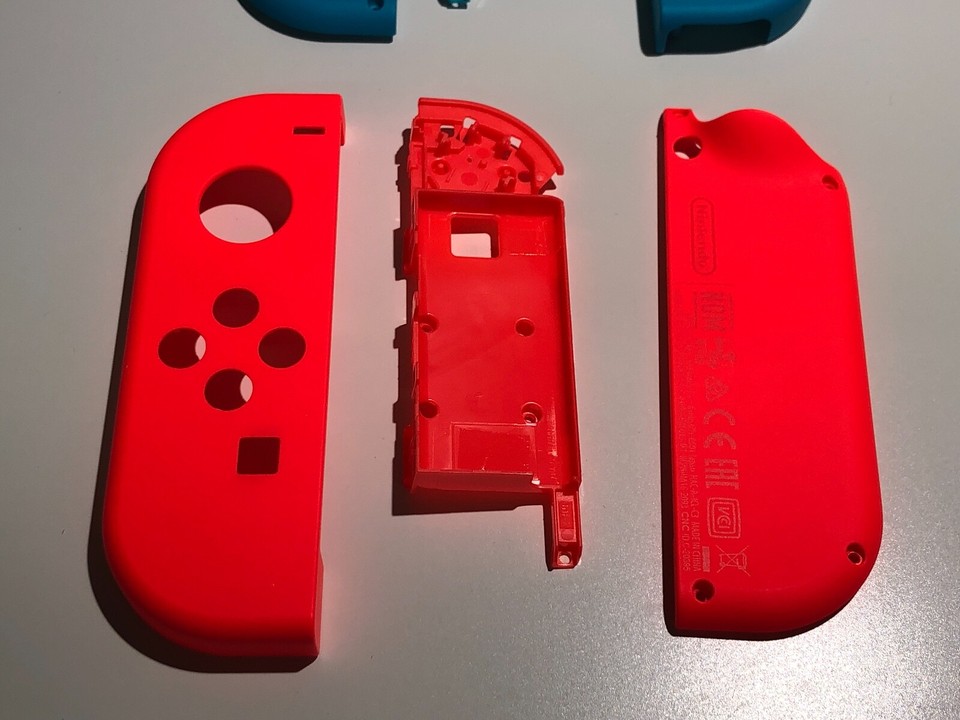 NEW OEM Genuine Nintendo Neon Red & Blue Left Right + SL SR Joy Con ...