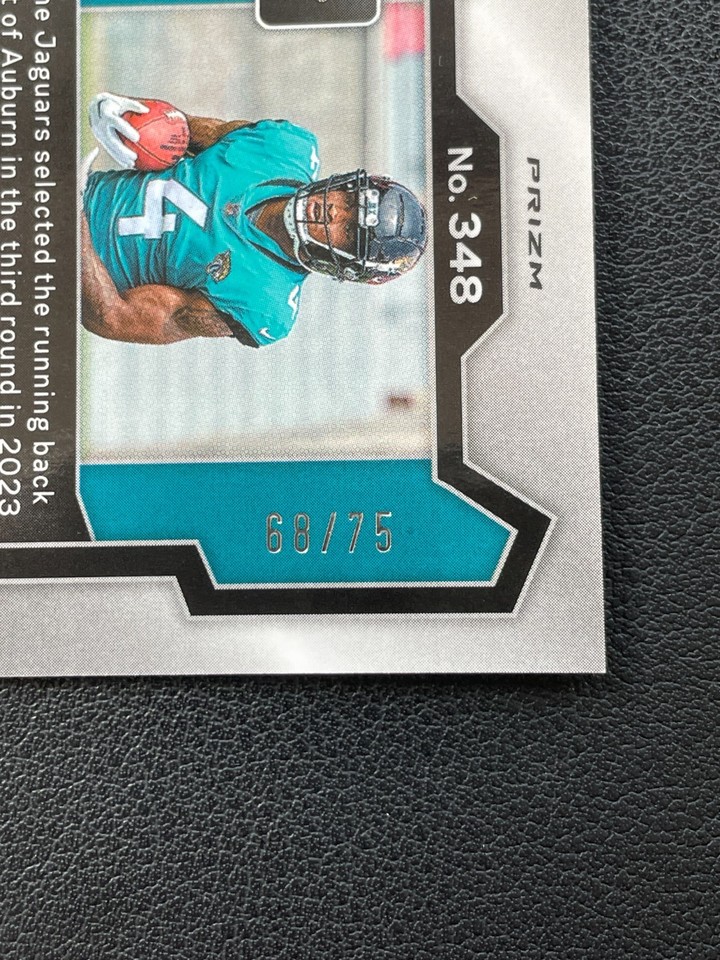2023 Panini Prizm Football Tank Bigsby Rc Rookie Green Scope Auto 68/75 ...