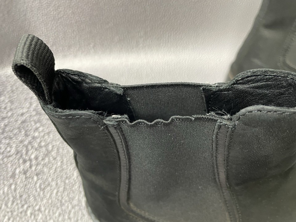 Thursday Boots The Legend Chelsea Boots Black Matte Leather Men’s Size ...