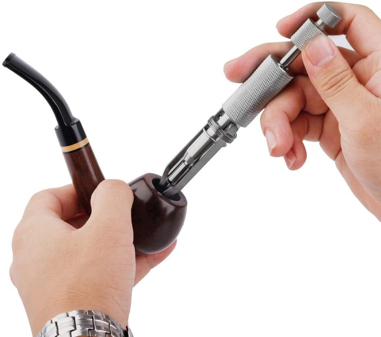 Stainless Steel Tobacco Smoking Pipe Handy Reamer Cleaning Tool Scraper ...
