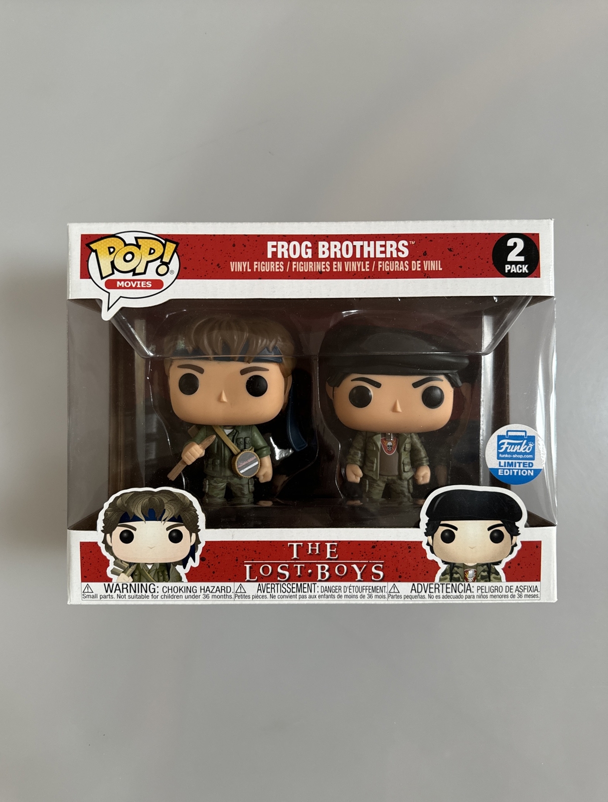 Funko Pop Frog Brothers Exclusive 2 Pack Edgar & Alan Pop! Movies The ...