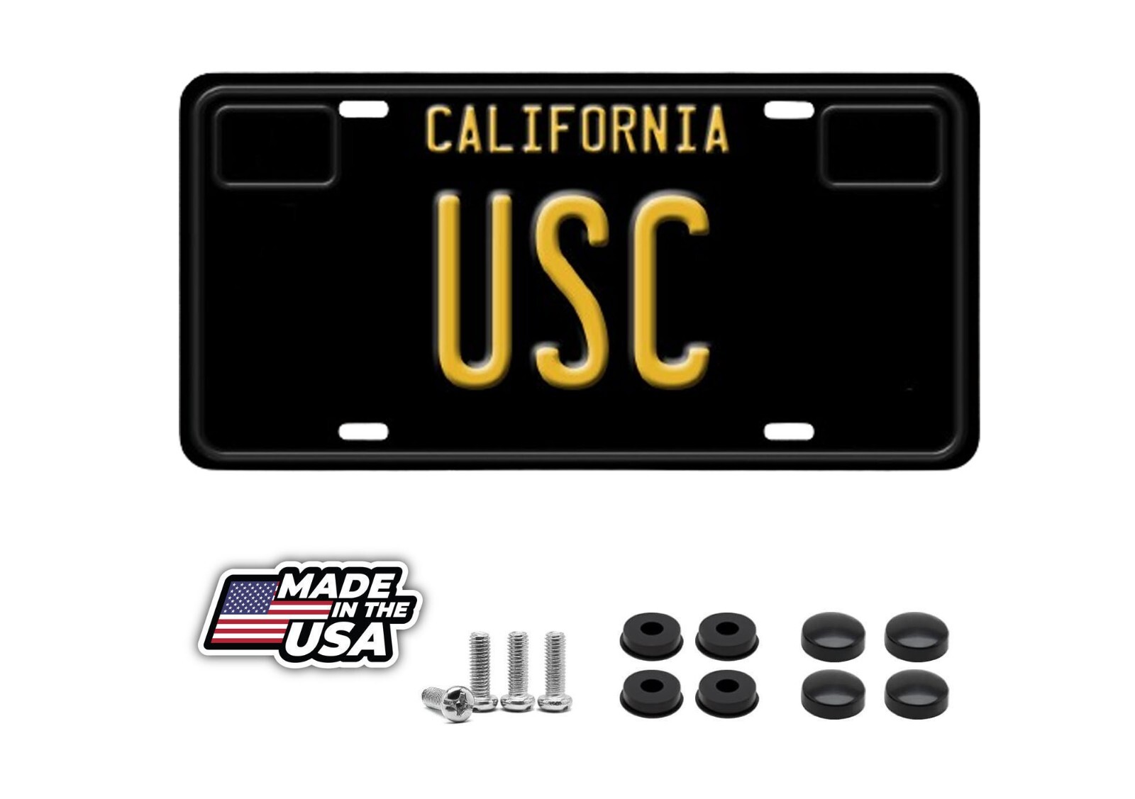 University of Southern California in Aluminum License Plate Tag New | eBay