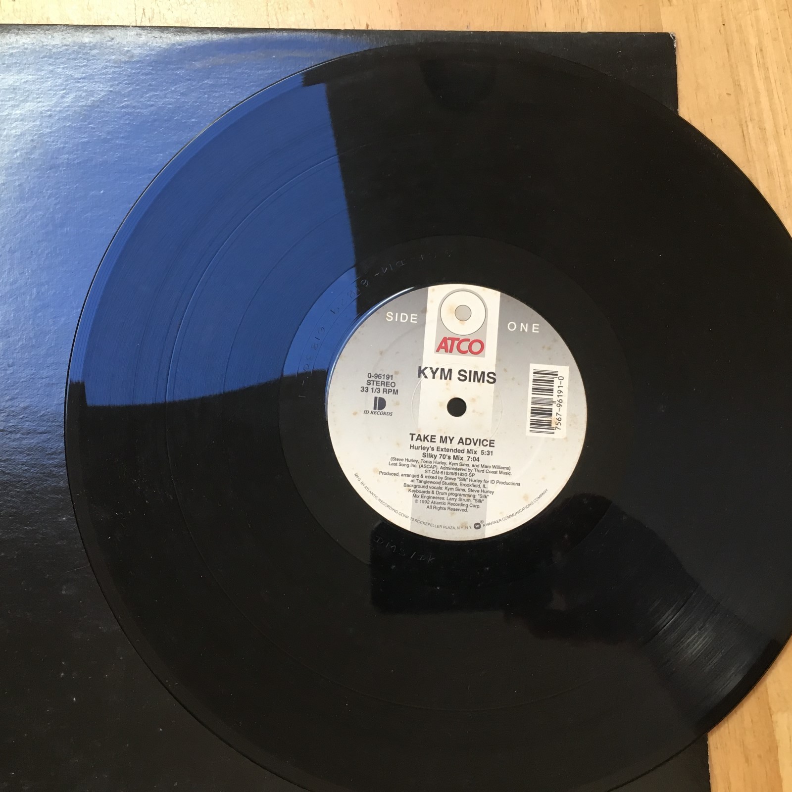 12" Kym Sims Take My Advice ( 4 Versions) Atco VG 1992 | eBay