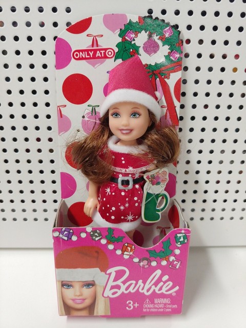 Barbie Sister Christmas Chelsea Brunette Doll Dressed 2013 Seal for ...