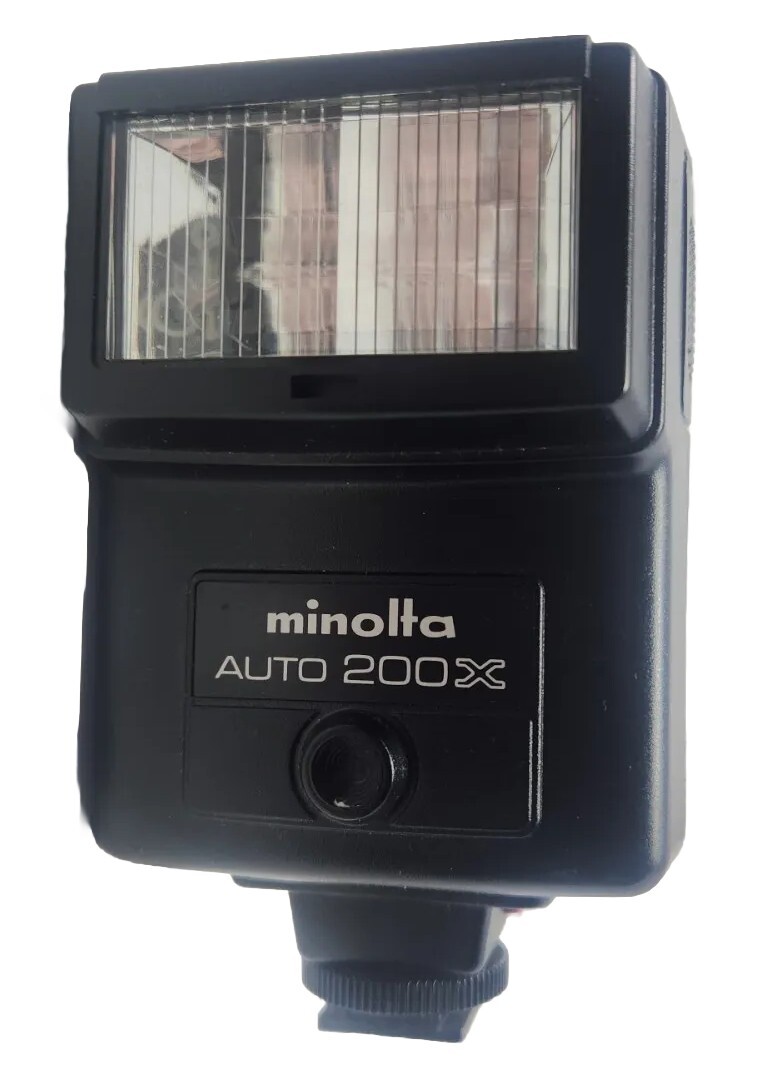 Konica Minolta Auto Electroflash 200X Shoe Mount Flash Konica Minolta ...
