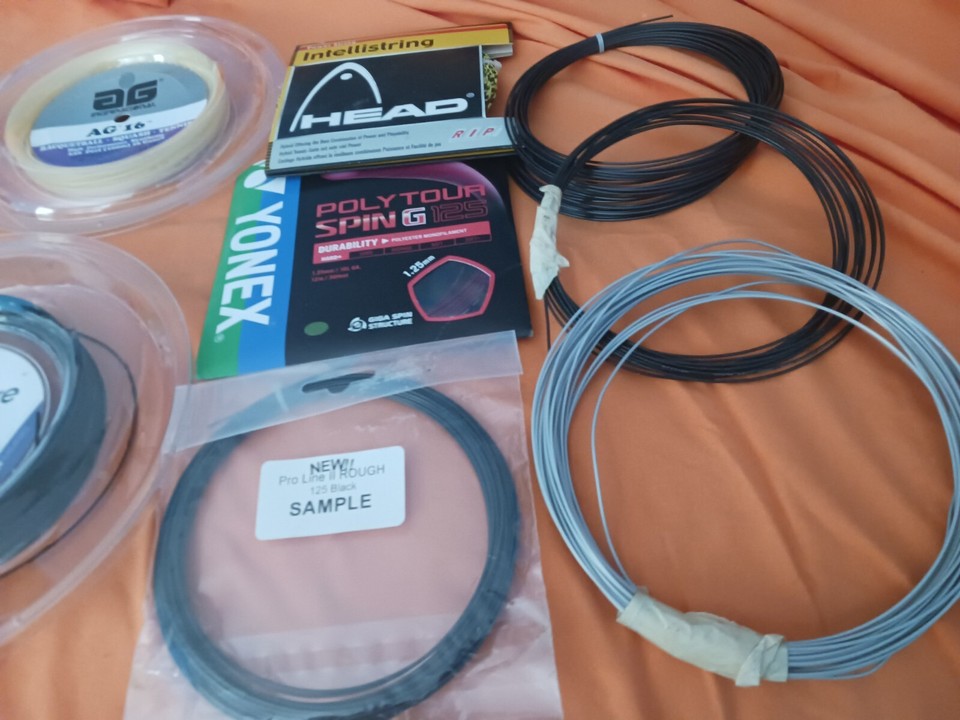 Ektelon Neos Stringing Machine With Cover &extra parts & string | eBay