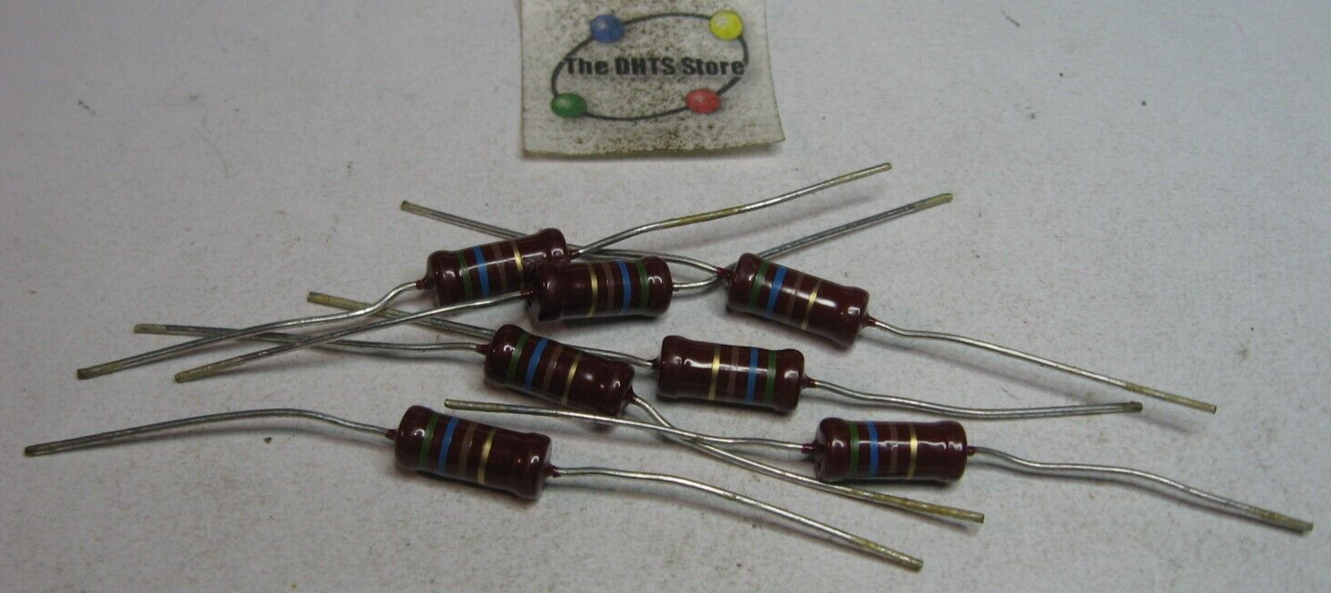 Carbon Film 1 Watt Resistor 560 Ohm 560R 5% - NOS Qty 7 | eBay