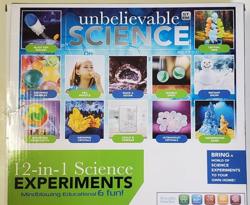 Unbelievable Science (12 In 1 Science Experiments) *STEM Approved ...