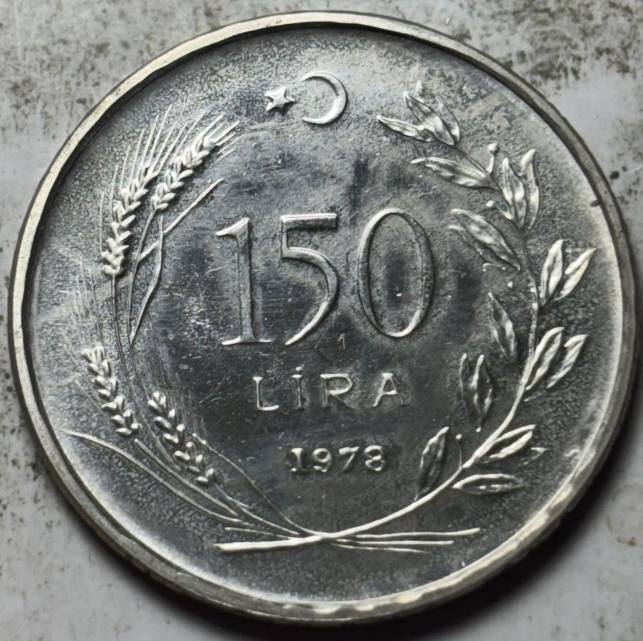 1978 Turkey Silver Proof 150 Lira Ataturk Tractor FAO | eBay