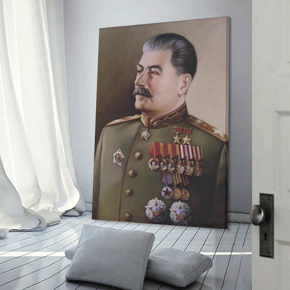 Joseph Stalin Rule of The Soviet Union Canvas Art Poster Wall Art ...