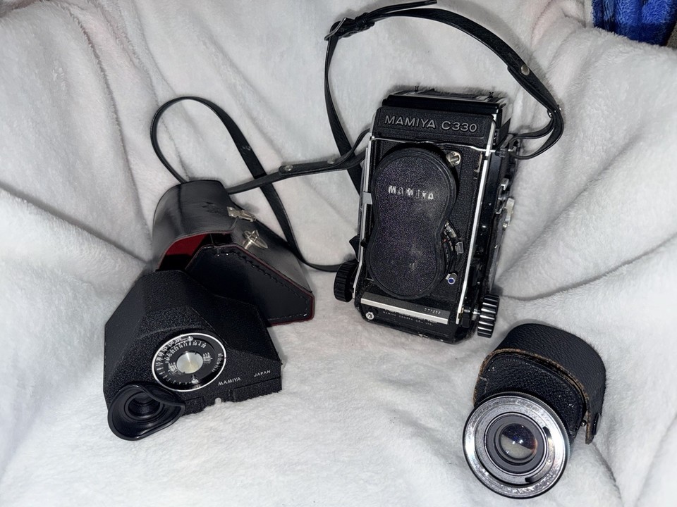 [Near MINT] Mamiya C330 Professional TLR 6x6 Film Camera + 105mm f/3.5 ...