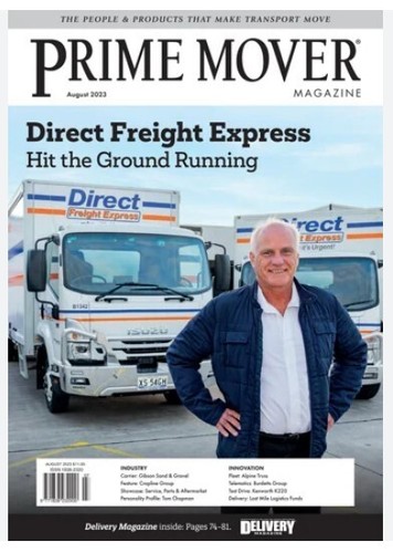 PRIME MOVER - Delivery Magazine Issue August 2023/ DIRECT FREIGHT ...