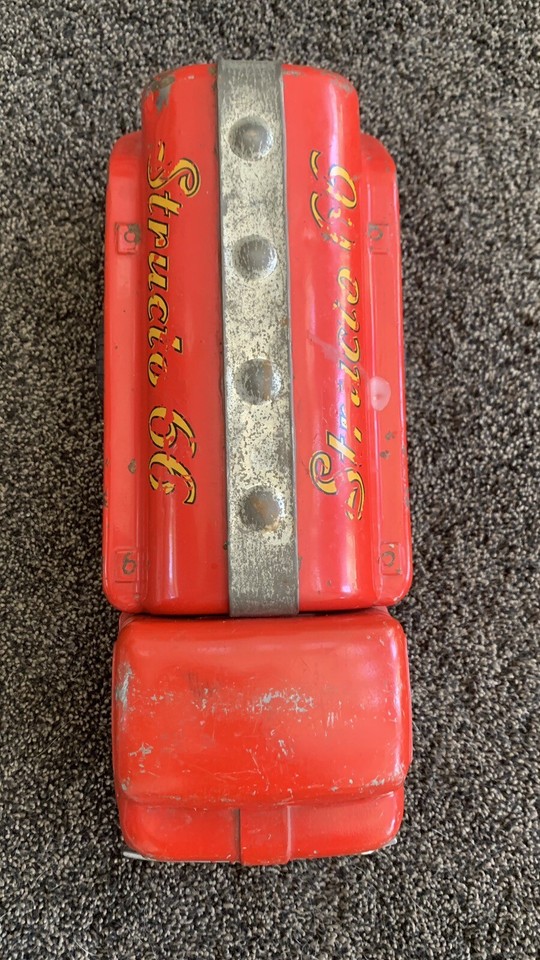 STRUCTO 1950 STRUCTO 66 Working Wind Up Pressed Steel Tanker Truck | eBay