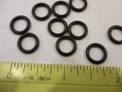 010 O-ring. 1/4" ID x 3/8" OD x 1/16" thick. Buna-70. Quan 10. | eBay