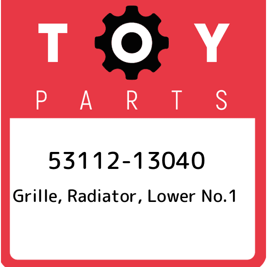53112-13040 Toyota Grille, radiator, lower no.1 5311213040, New Genuine ...