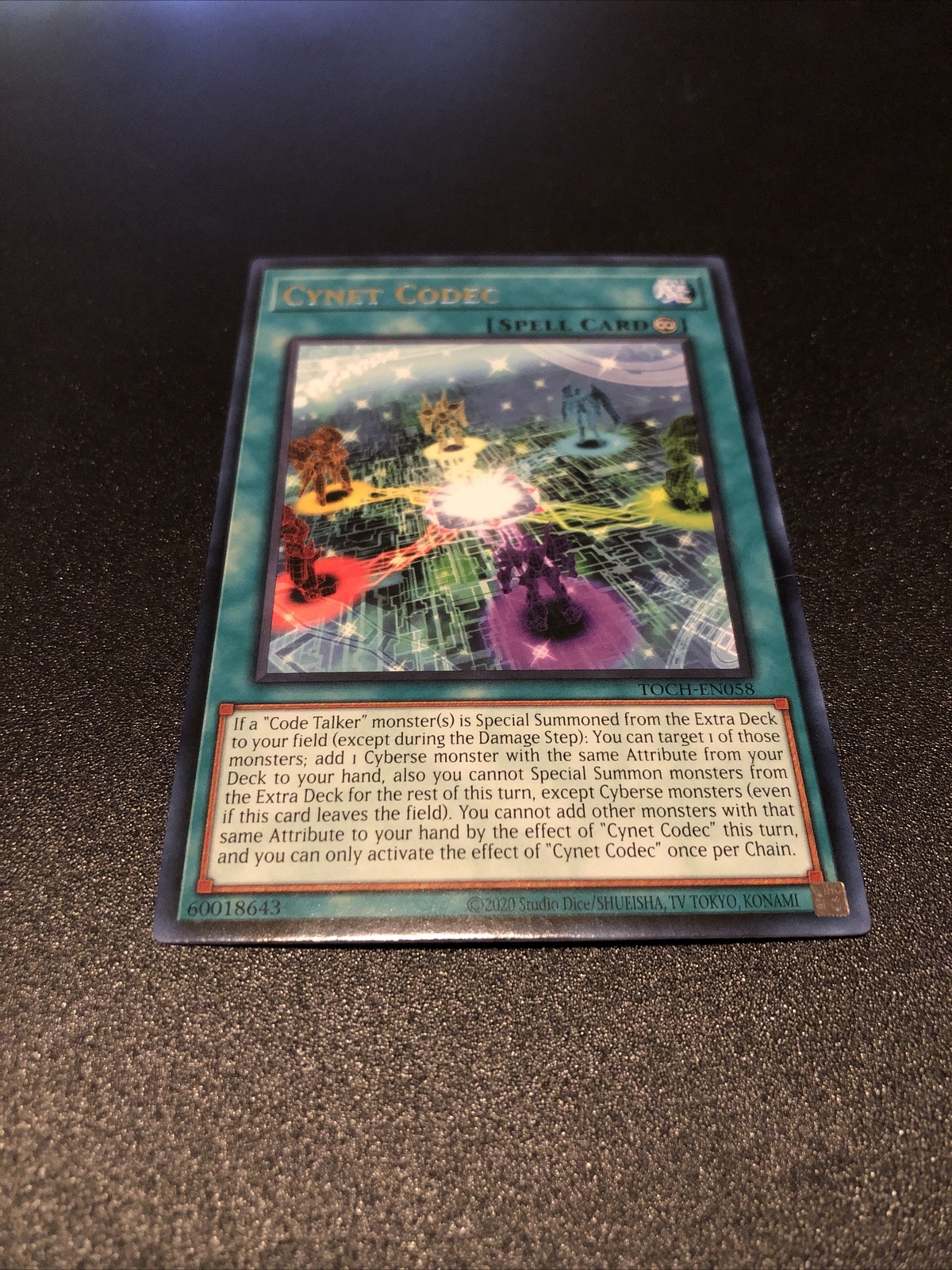 Cynet Codec - TOCH-EN058 - Rare - Near Mint Yugioh Card | eBay