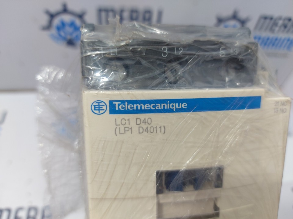 Telemecanique LC1 D40 Contactor 3 Pole 40A (LP1 D4011) | eBay