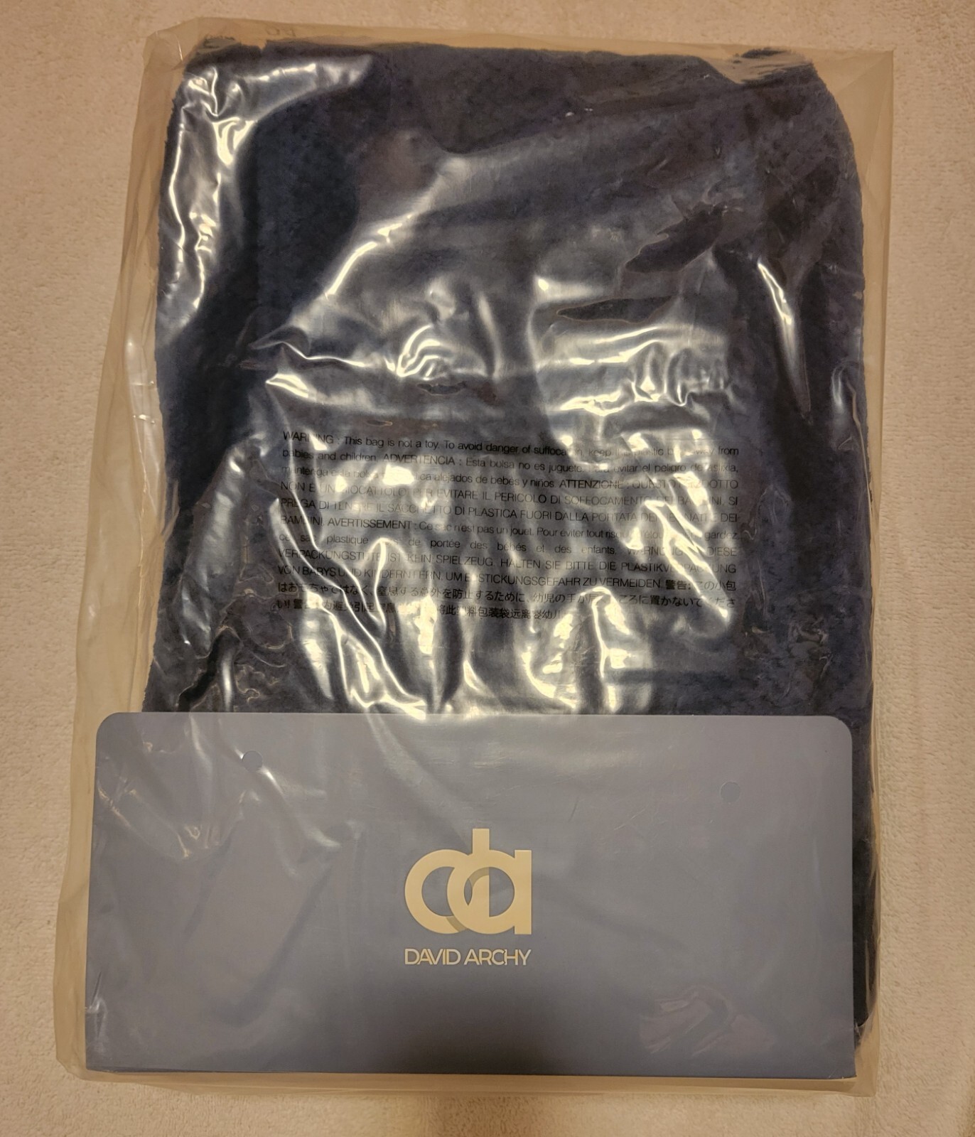 David Archy Men's Robe Size L Blue | eBay