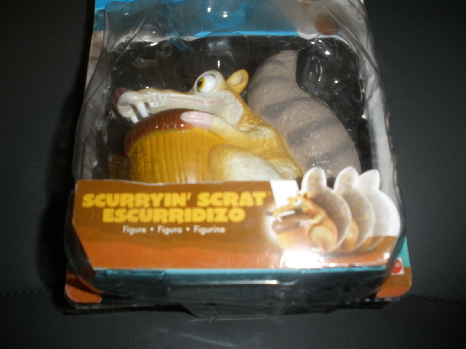 NEW Ice Age 2 Scurryin' Scrat Escurridizo Wind Up Action Figure 2005 ...