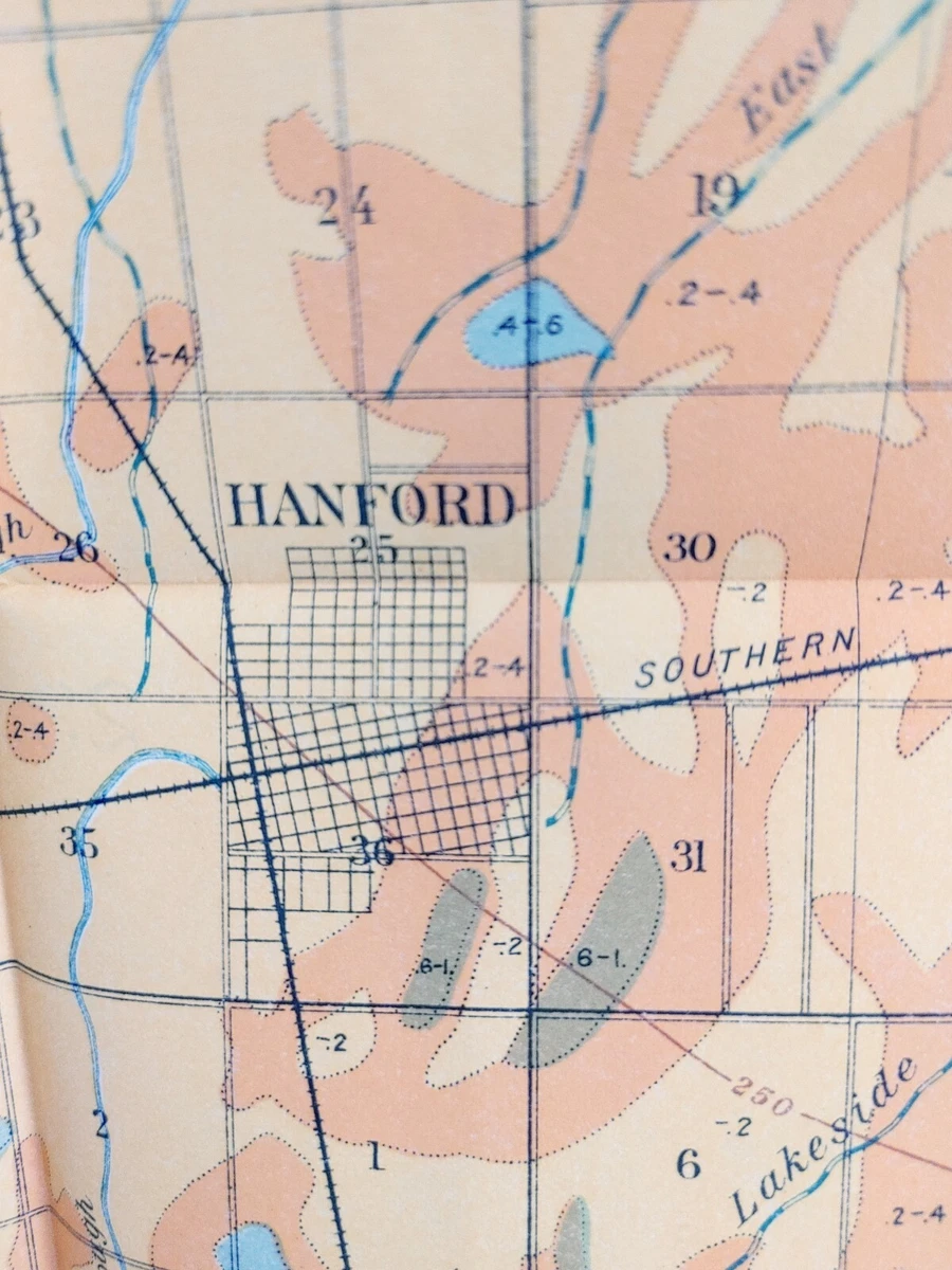 Hanford Map