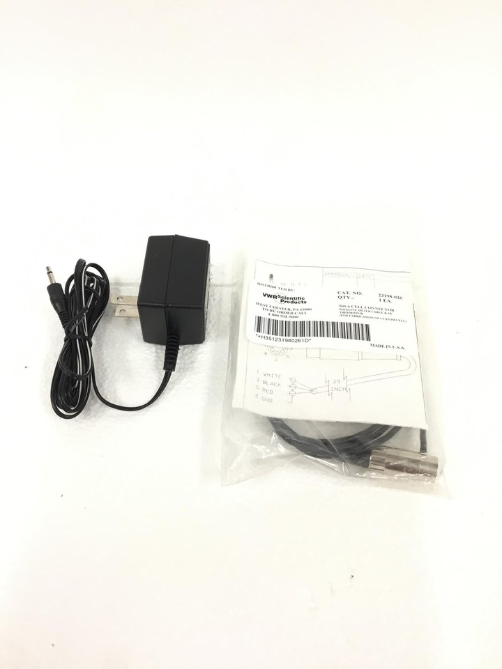 VWR International Model 2052 E C Meter W/ Power Ac Adapter & 2x Probes ...