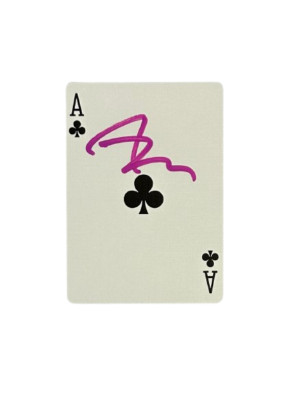 Tony Daniels autographed signed inscribed Playing card Gambit X-Men JSA ...