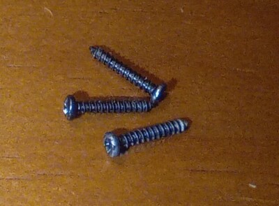 (3) REPLACEMENT SCREWS FOR TV EARS HEADSETS 5.0, 2.3, & 95 | eBay