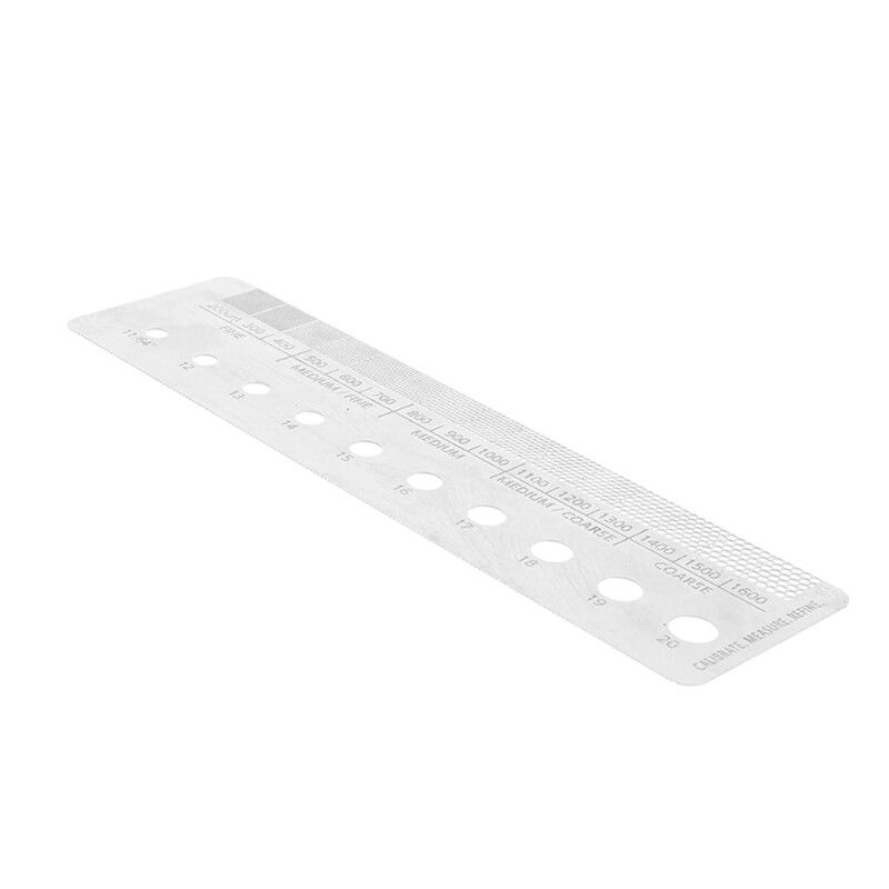 Metal Coffee Grind Size Ruler Stainless Steel Coffee Bean Grinder ...