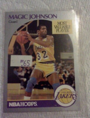 MAGIC JOHNSON NBA HOOPS CARD #157 1990 | eBay