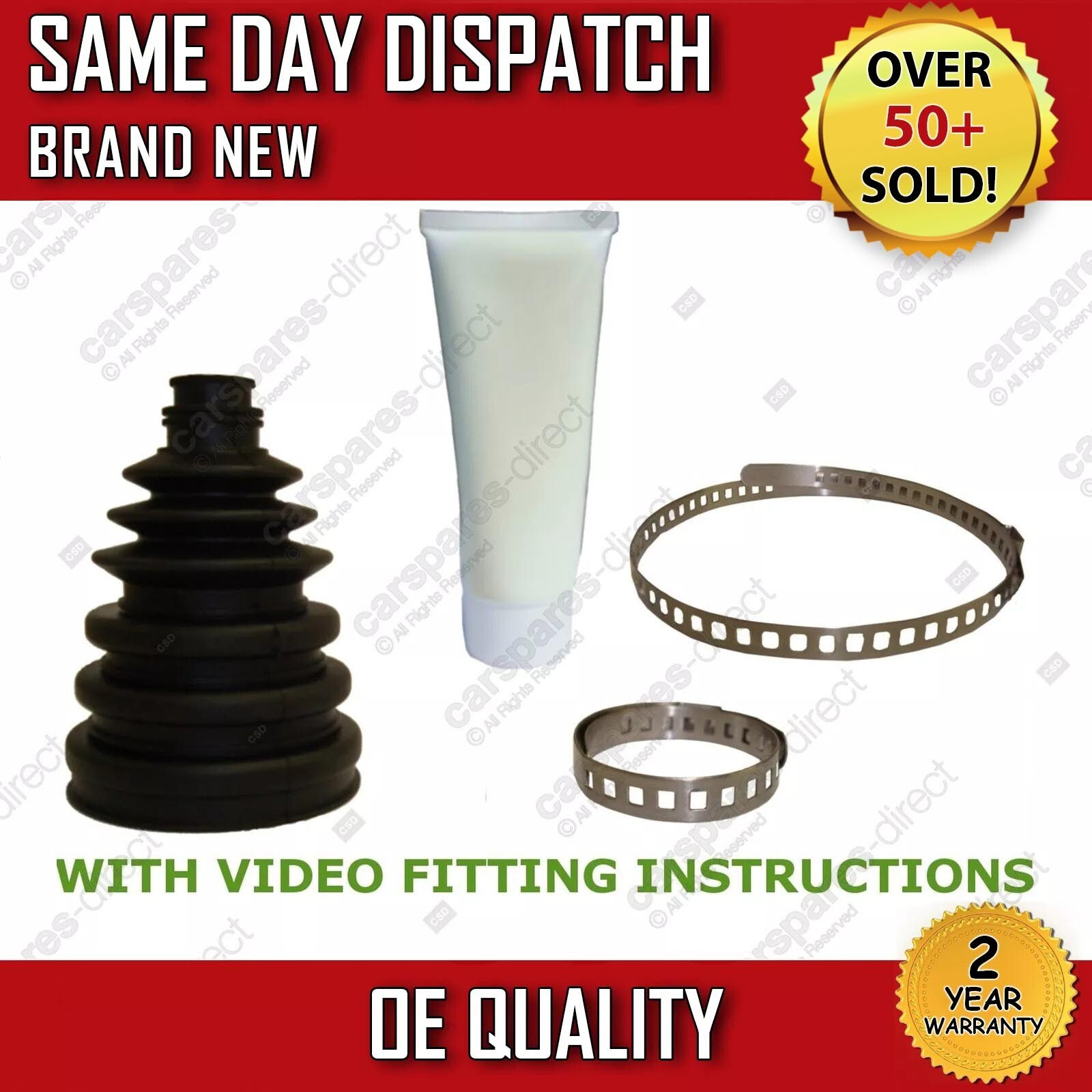 1x MERCEDES OUTER CV JOINT BOOT KIT CV BOOTKIT CV GAITER DRIVESHAFT ...