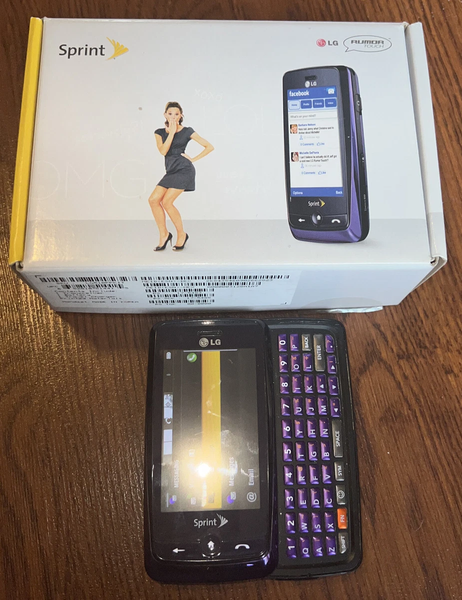 Sprint Rumor Touch Purple