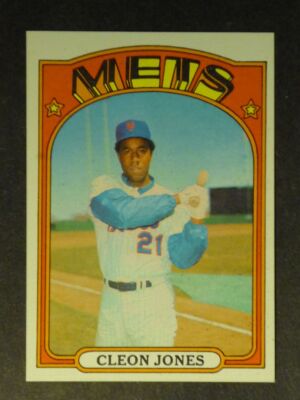1972 Topps Cleon Jones #31 Mets NM+ | eBay