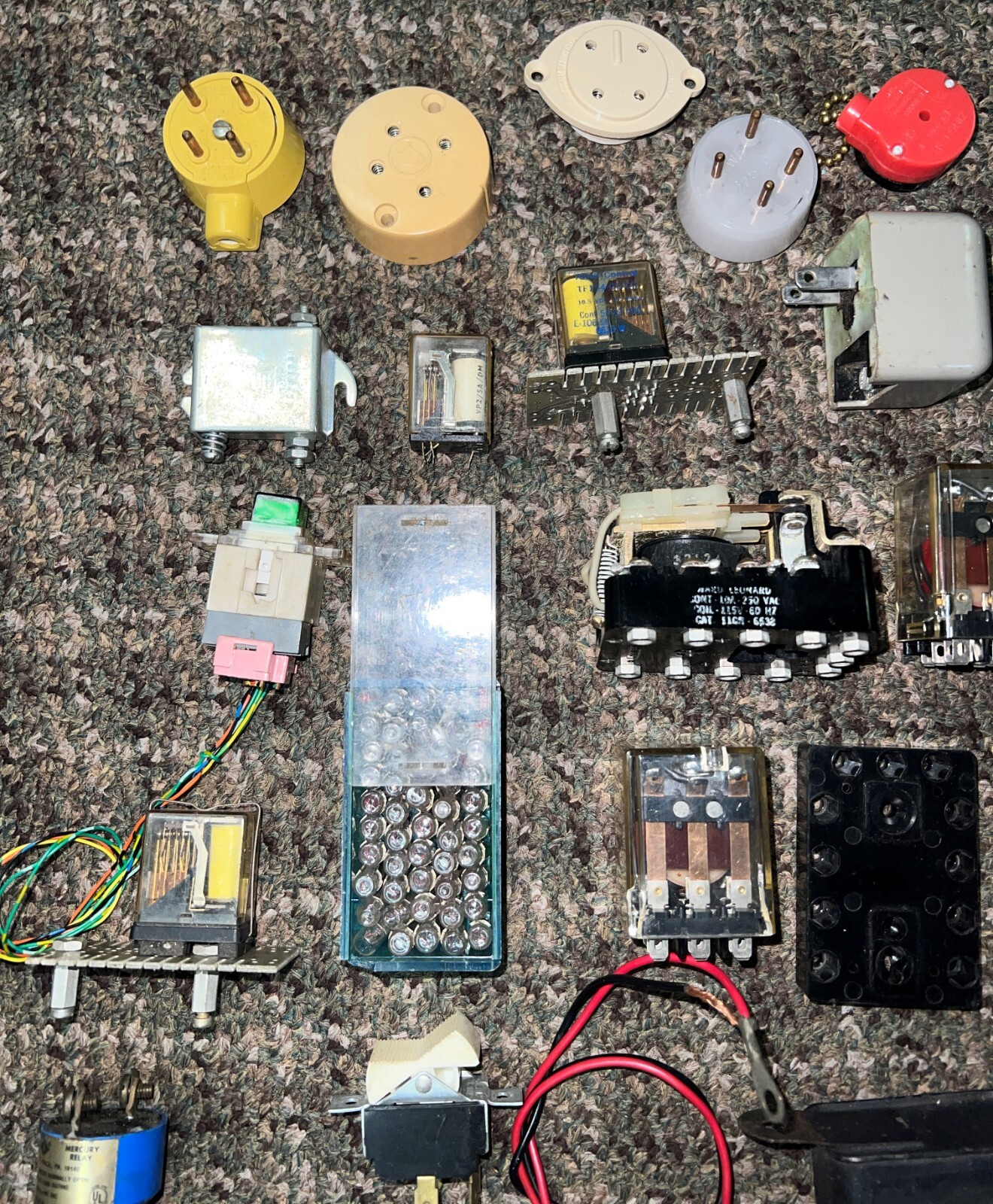 BIG LOT of VINTAGE TELEPHONE PARTS TRANSISTERS PARTS FREE SHIPPING | eBay