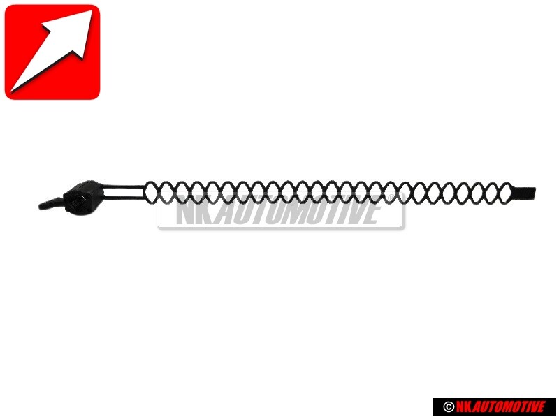 Original VW Cable Tie With Holder 10x187 - N 90643701 | eBay
