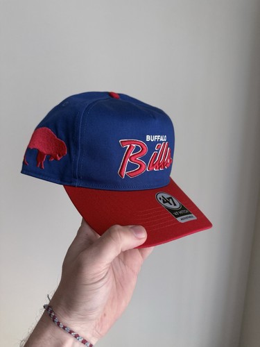 NWT BUFFALO BILLS NFL '47 Brand HITCH Script Rope HAT CAP Adjustable | eBay