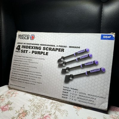 Matco Tools 4-Piece Indexing Scraper Set – Purple – SIS4 – NEW | eBay