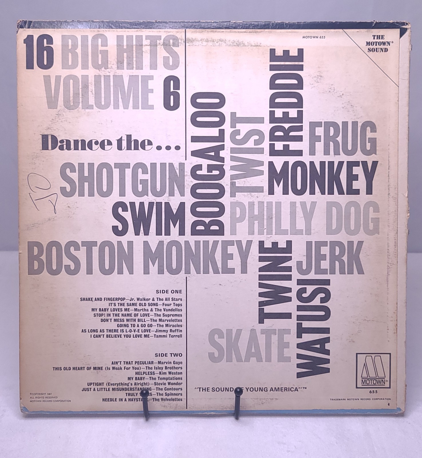 Vintage 1967 The Motown Sound, A Collection of Original 16 Big Hits ...